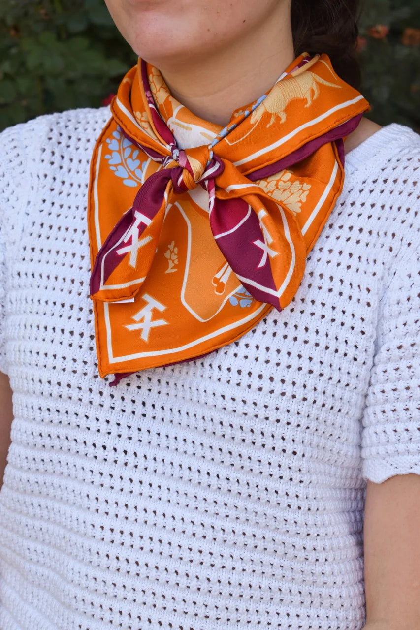 Austin v. College Station House Divided Gameday Scarf – The Monogram Shop