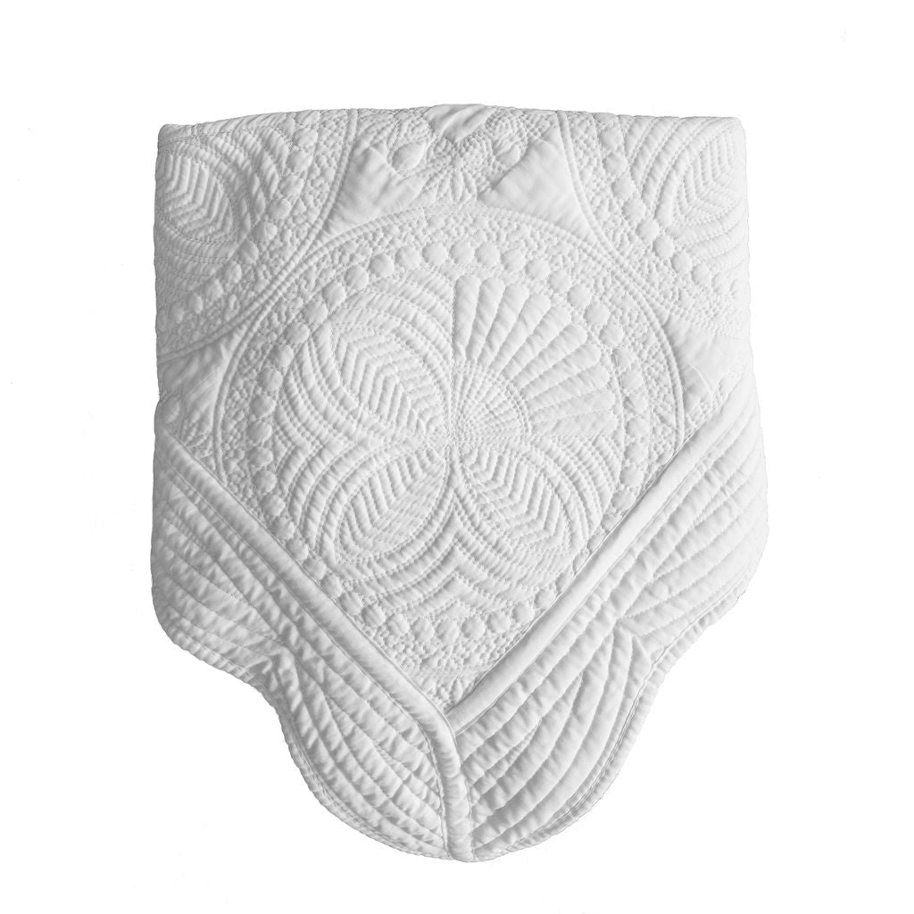 White Baby Quilt – The Monogram Shop